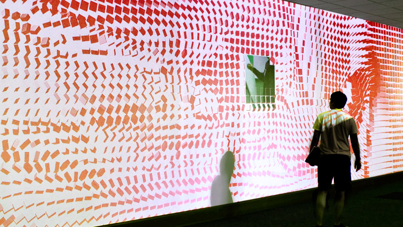 Interactive Wall at UD - Interactive Design Archive