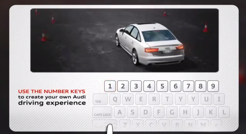 Closed Course: An Interactive A6 Driving Video - Interactive Design Archive